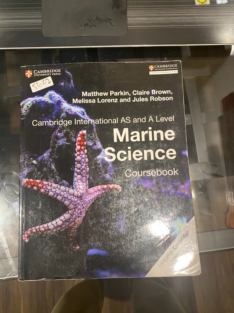 Marine Science A Level - Cambridge International, Hobbies & Toys, Books ...