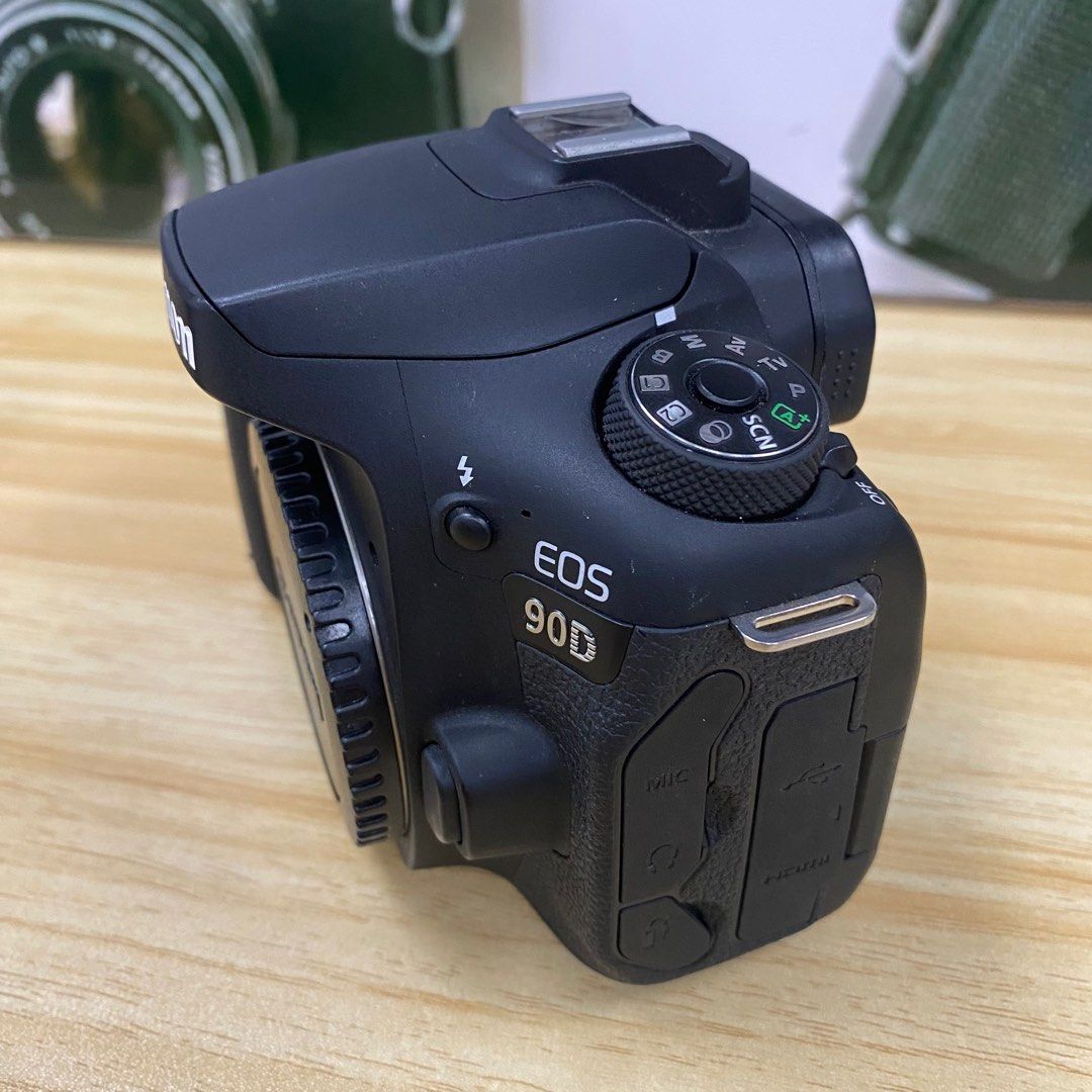 Canon 90D body (shutter count: 4k}, Photography, Cameras on Carousell