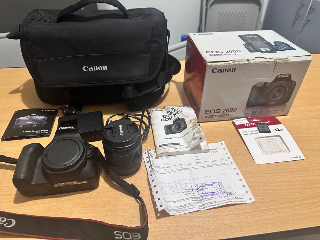 Canon DSLR 200d, Photography, Cameras on Carousell