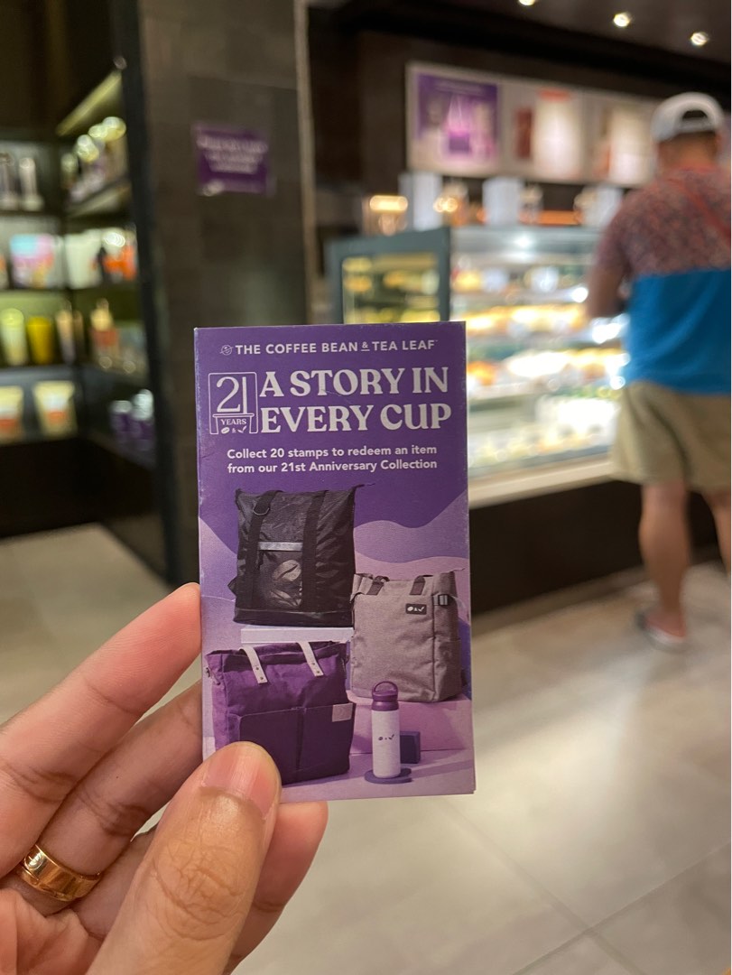 CBTL Stamp Card (21st Anniversary), Everything Else, Others on Carousell