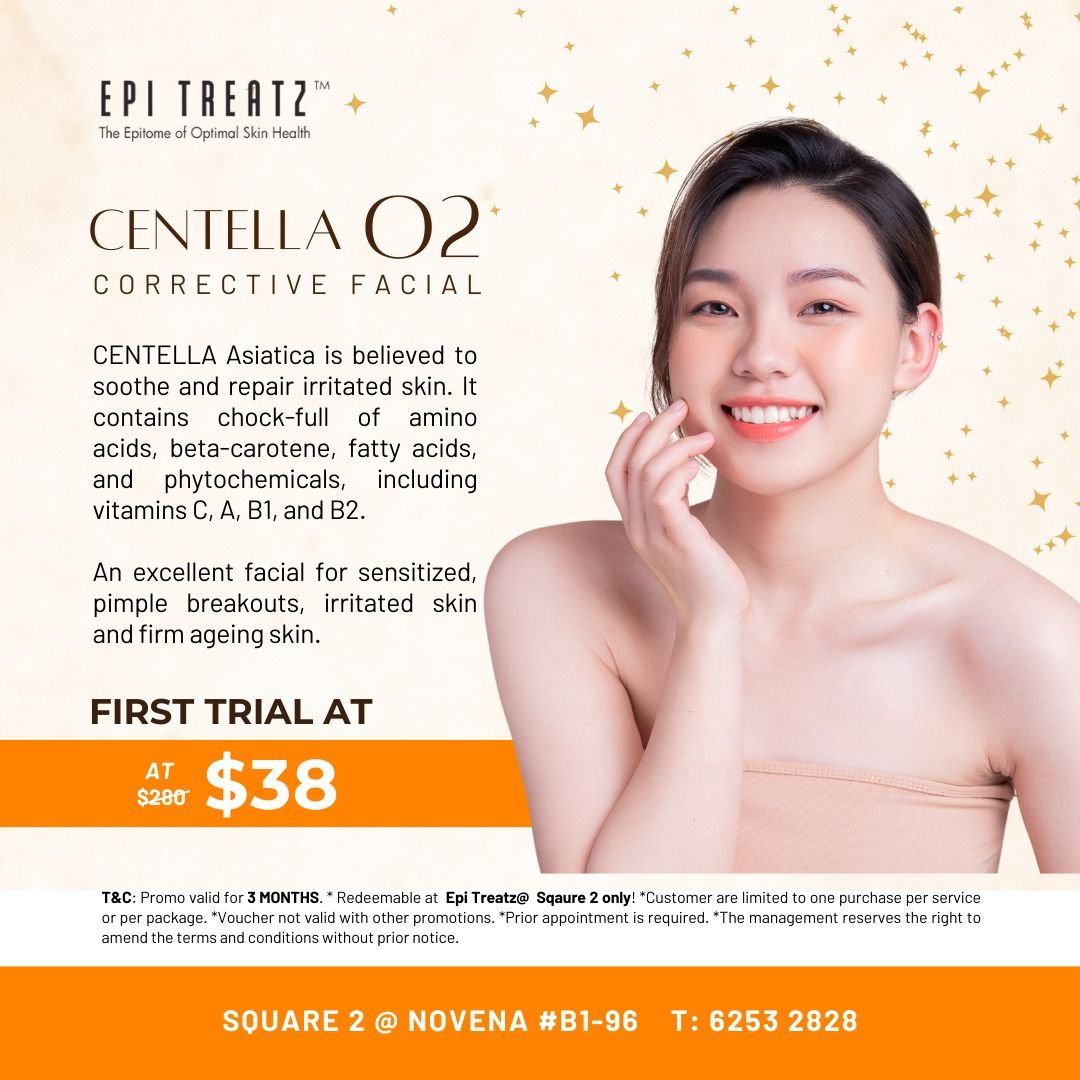 Centella O2 Corrective Facial First Trial, Beauty & Personal Care, Face ...