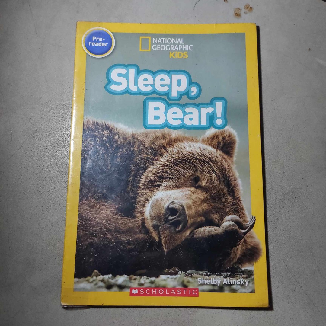 Childrens book National Geographic Kids Sleep, Bear! by Shelby Alinsky ...