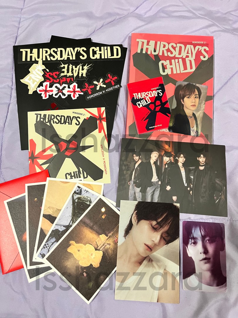 [FREE OFFICIAL ITEMS] TXT MINISODE 2: THURSDAYS CHILD END VERSION ALBUM ...