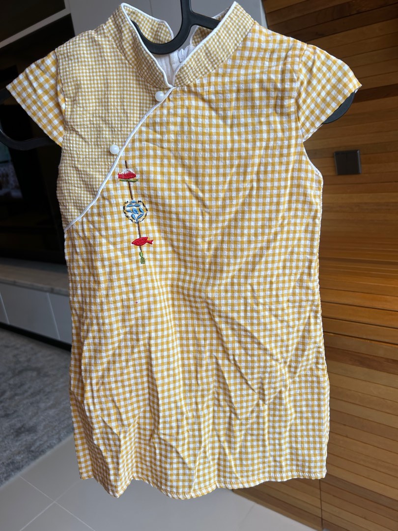 CNY dress for little girl, Babies & Kids, Babies & Kids Fashion on ...