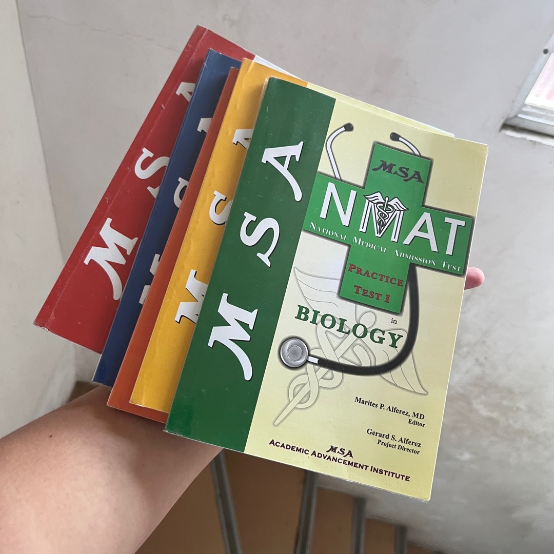 Complete MSA NMAT Reviewer Series BUNDLE, Hobbies & Toys, Books ...
