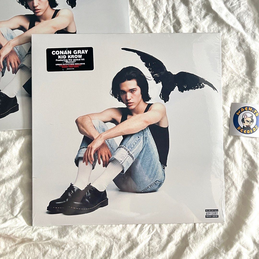 Conan Gray - Kid Krow (Translucent Smoky Red Vinyl), Hobbies & Toys, Music & Media, Vinyls on ...