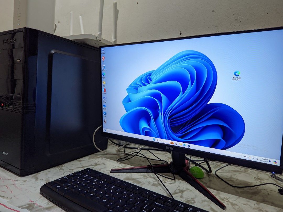 Cpu basic set no gpu, Computers & Tech, Desktops on Carousell