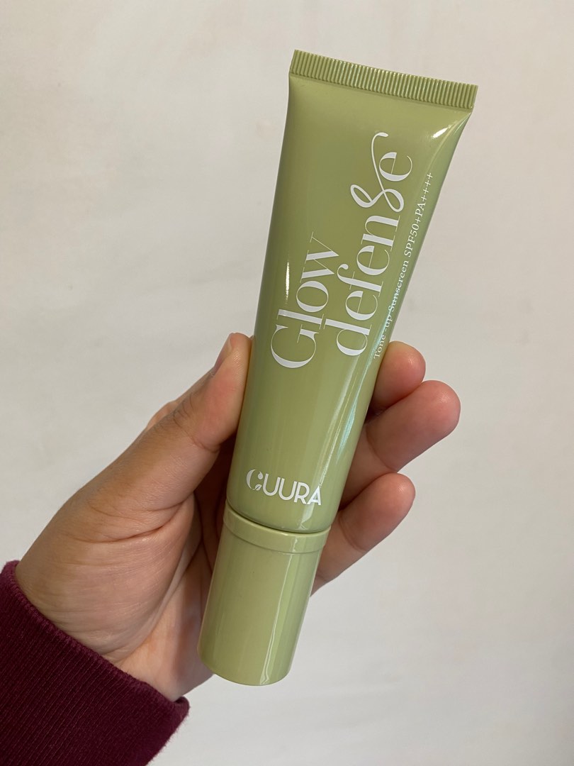 Cuura Glow Defense Tone-up Sunscreen SPF50+ (NP:RM78), Beauty ...