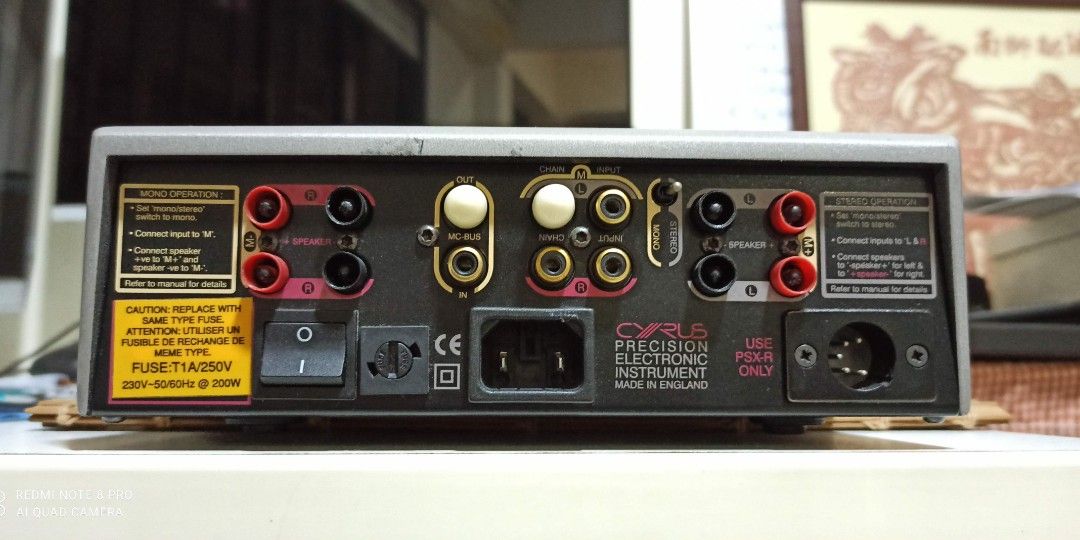 Cyrus smart power amplifier for harbeth proac sonus es14 epos speaker ...