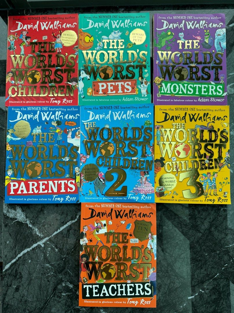 David Williams :The world worst’s of PETS /MONSTERS /PARENTS /CHILDREN ...