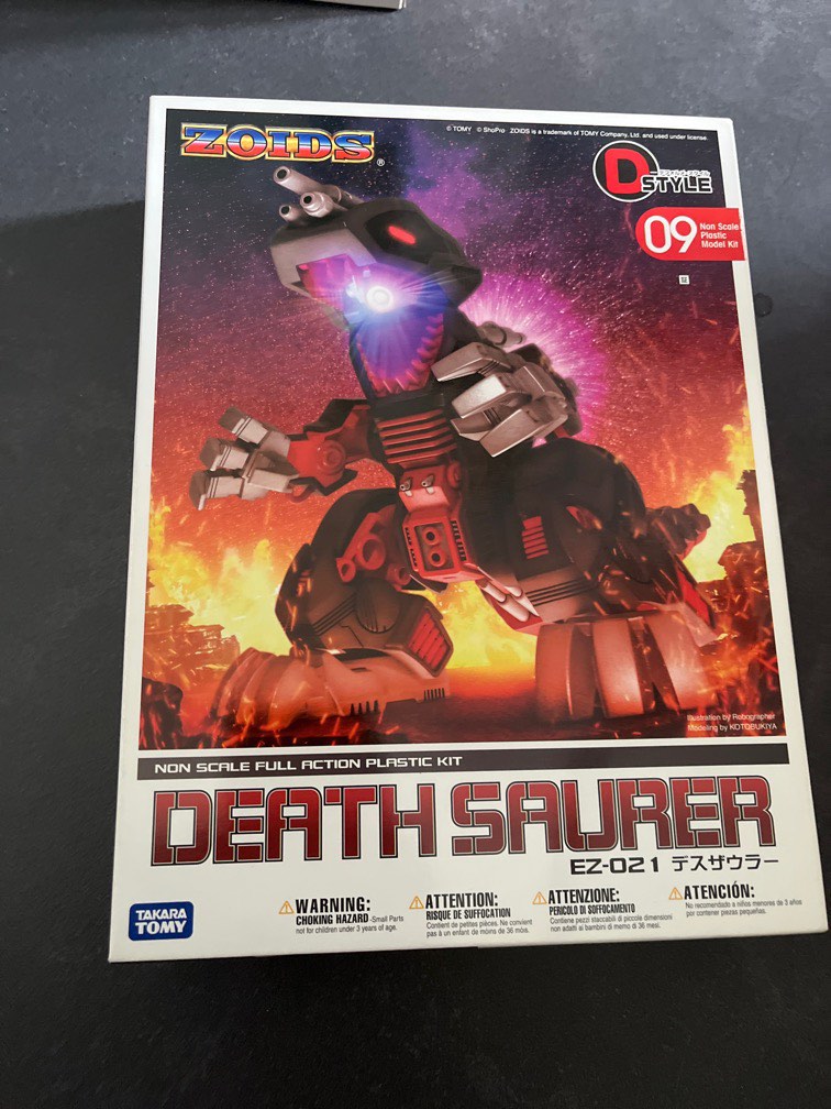 Zoids Death saurer ez-021, 公告欄 - Carousell