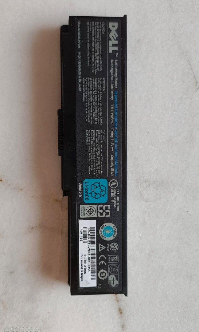 Dell Battery Module, Computers & Tech, Parts & Accessories, Other ...