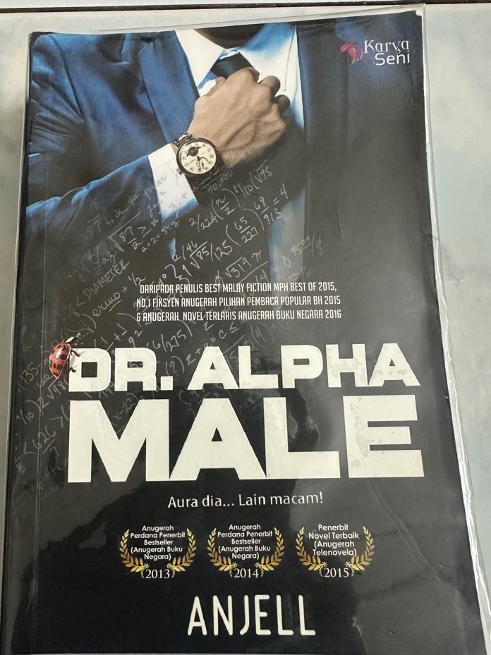 Dr Alpha Male by Anjell,Novel Malay,Booktok, Hobbies & Toys, Books ...