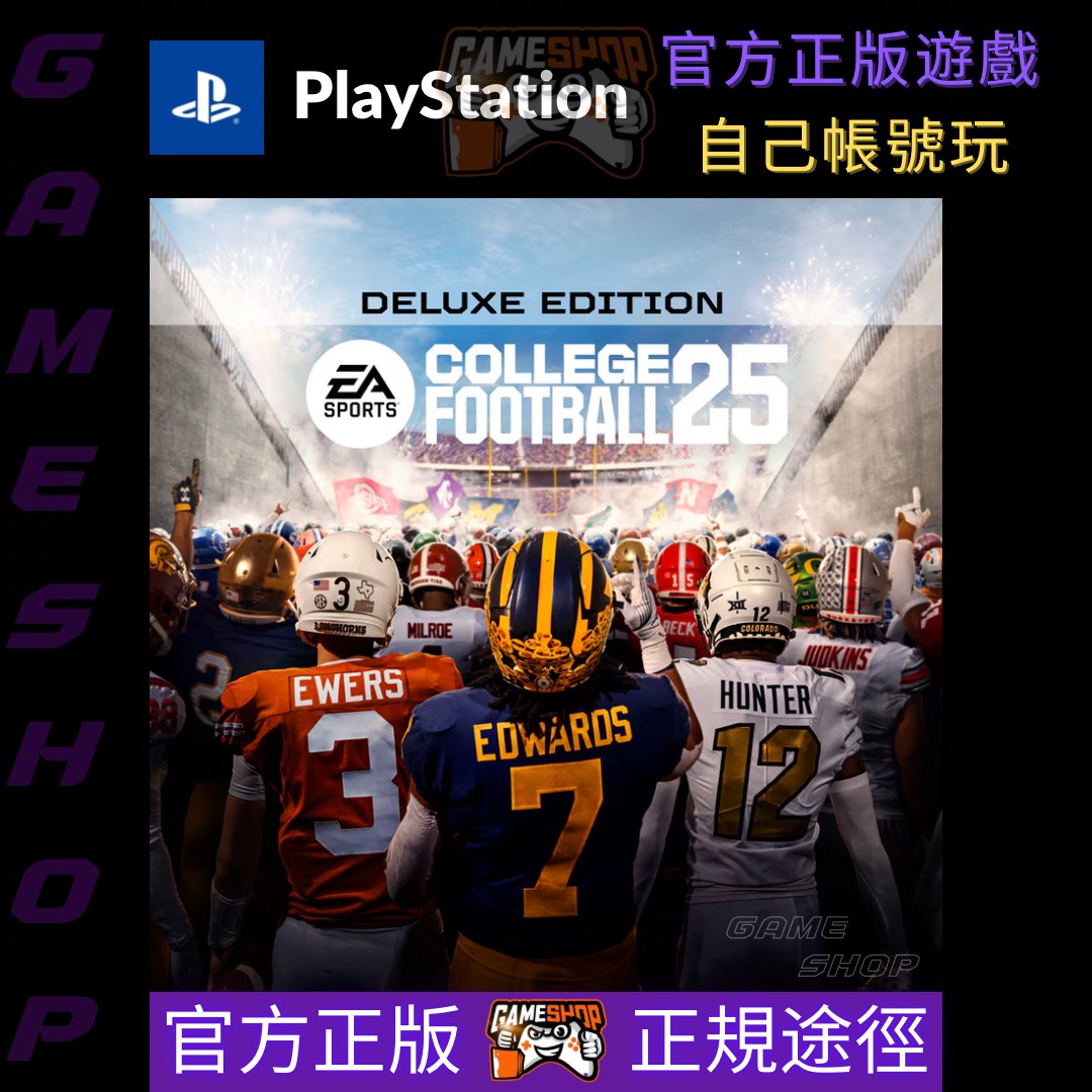EA SPORTS™ College Football 25 (英文) PS4 PS5 game 遊戲 數位版 Digital Edition ...