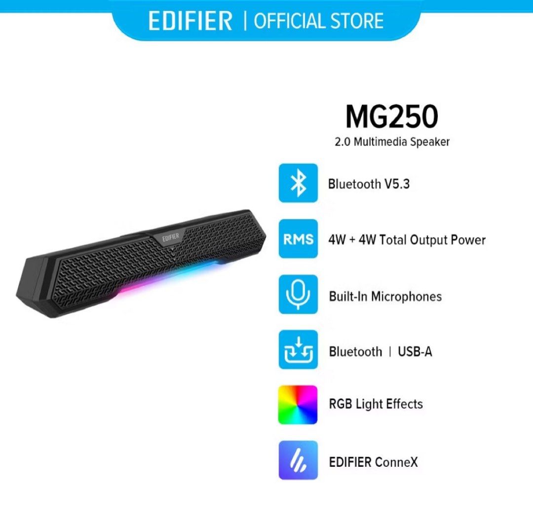 Edifier MG250 Monitor Soundbar, Audio, Soundbars, Speakers & Amplifiers ...