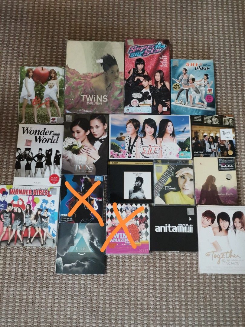 Female Singer CDs (Each Rm50), Hobbies & Toys, Music & Media, CDs ...
