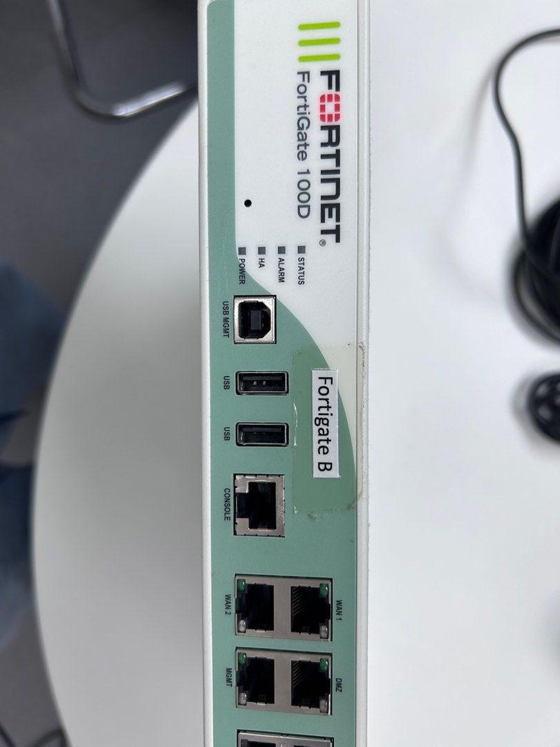 Fortinet Fortigate Firewall 100D, 電腦＆科技, 商務用科技產品 - Carousell