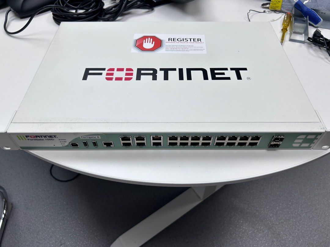 Fortinet Fortigate Firewall 100D, 電腦＆科技, 商務用科技產品 - Carousell