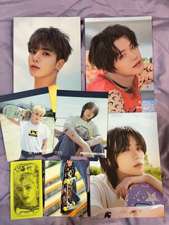 [FREE OFFICIAL KPOP ITEMS] TXT THURSDAYS CHILD POSTCARD PC SET, Hobbies ...