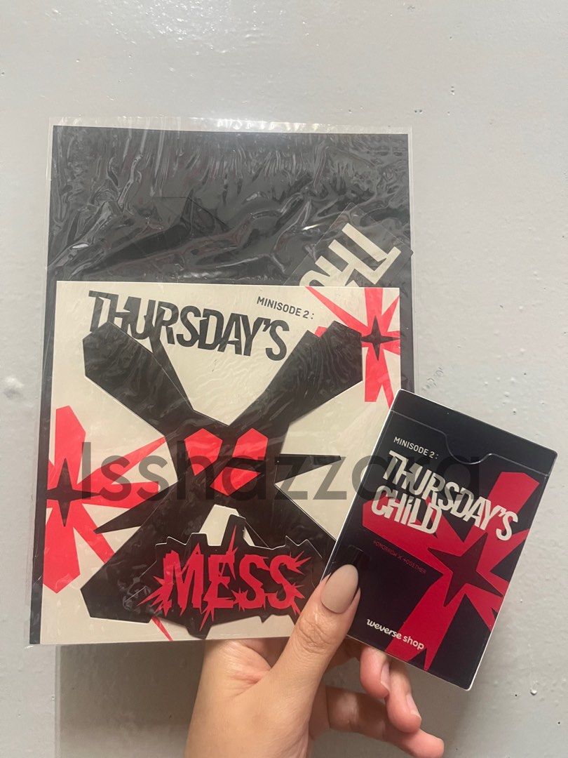 [FREE OFFICIAL ITEMS] TXT MINISODE 2: THURSDAYS CHILD MESS VERSION ...