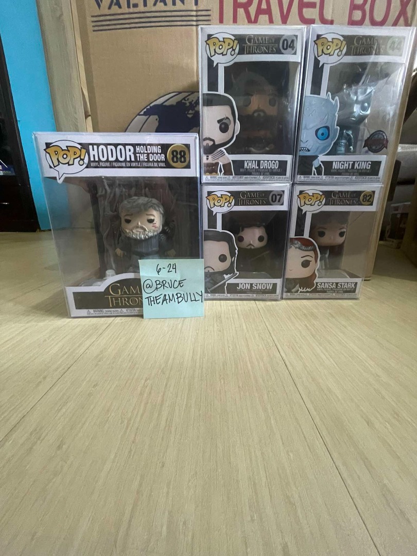 Game of Thrones (GoT) Funk Pops, Hobbies & Toys, Toys & Games on Carousell