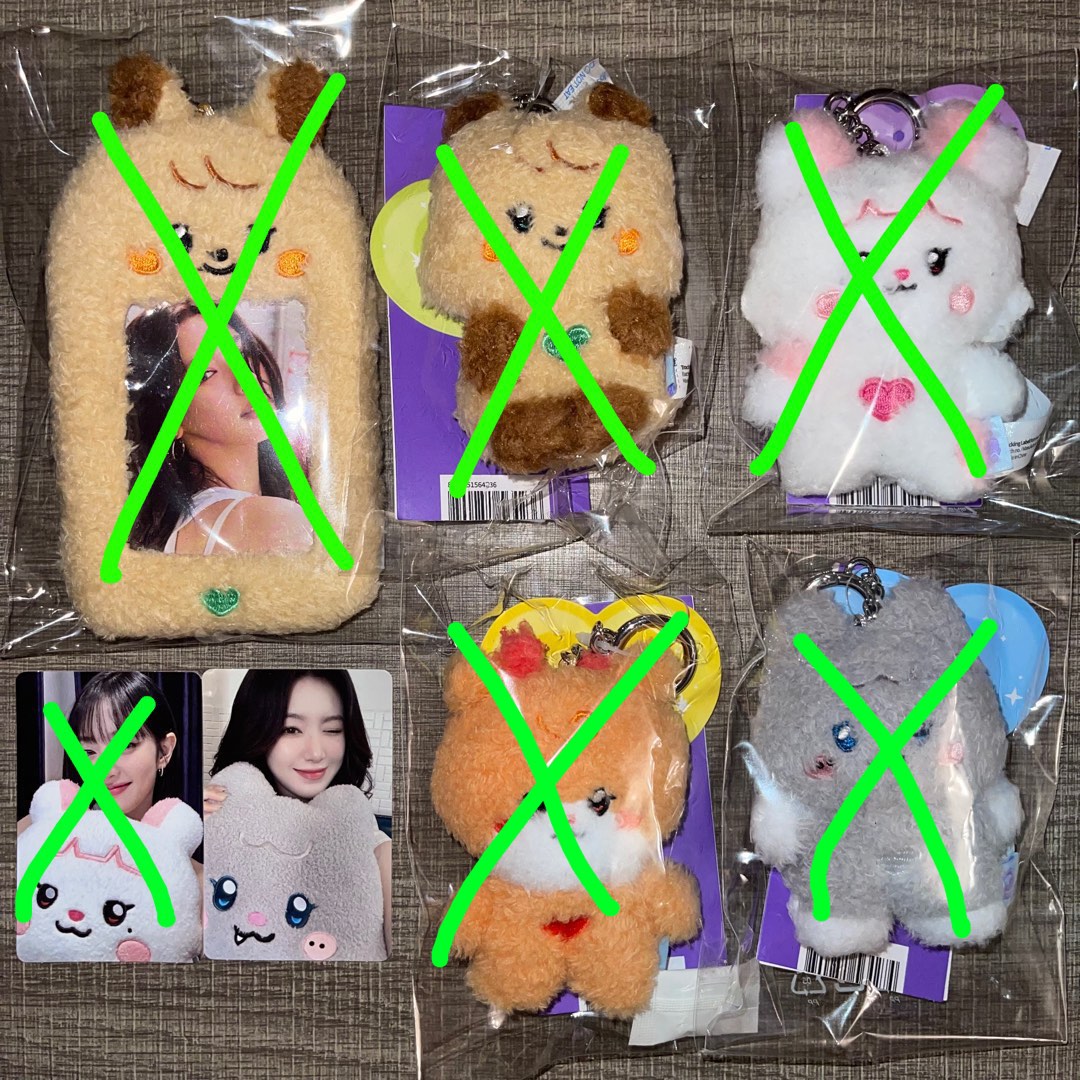 放(G)I-DLE KLAXON LINE FRIENDS POPUP MERCH kpop k-pop gidle小卡 gidle代購 ...