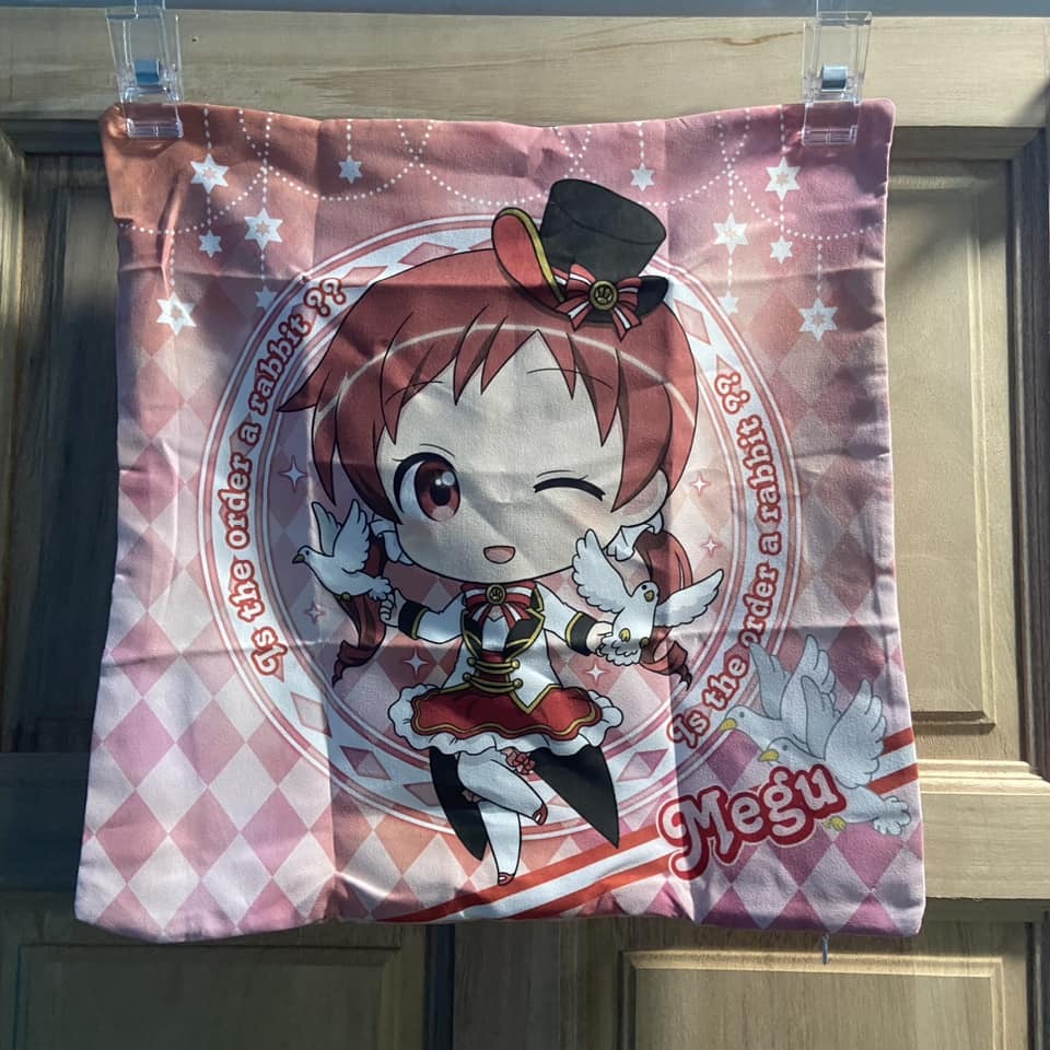 GochiUsa Megumi Natsu Pillow Cover, Hobbies & Toys, Collectibles ...