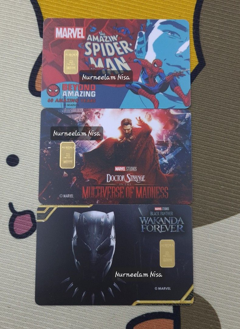 Gold Bar - Public Gold Aurora-MARVEL 0.5g, Men's Fashion, Watches ...