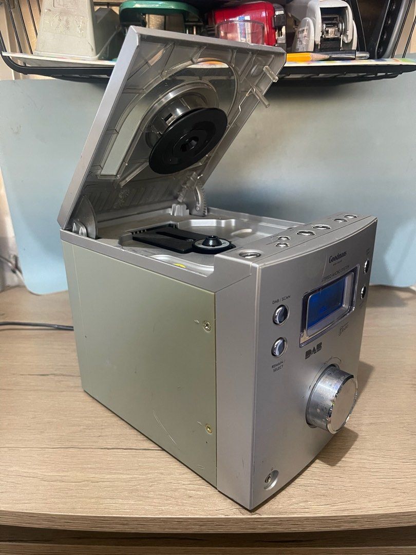 Goodmans Micro hifi head unit CD player 30watts 220v with preset ...