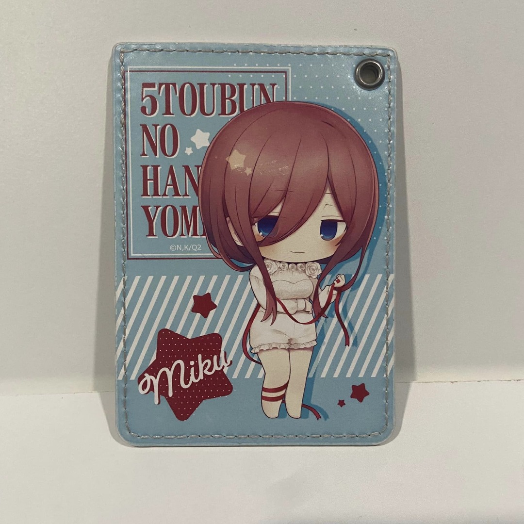 Gotoubun no Hanayome Miku Nakano Passcase, Hobbies & Toys, Collectibles ...