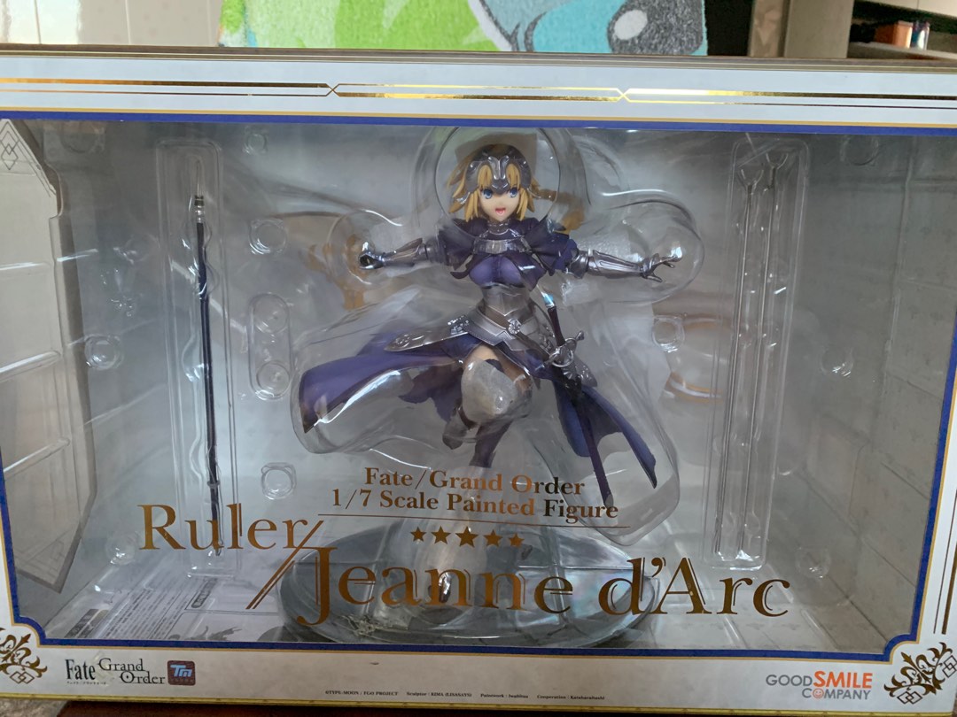 GSC Fate/Grand Order FGO Ruler 貞德 1/7PVC, 書籍、休閒與玩具, 玩具、公仔、桌遊在旋轉拍賣