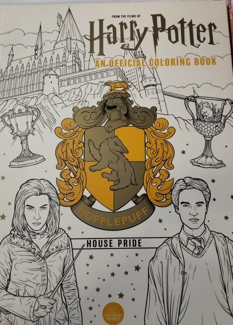 hogwarts houses coloring pages