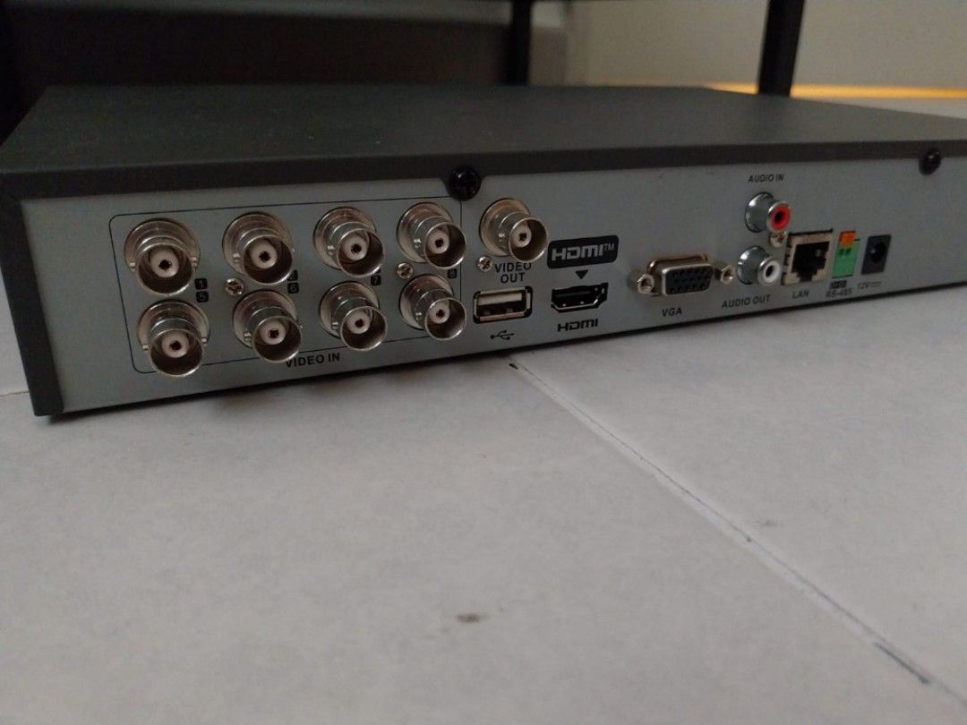 CCTV HIK Analog 8ch DVR, TV & Home Appliances, Electrical, Adaptors ...