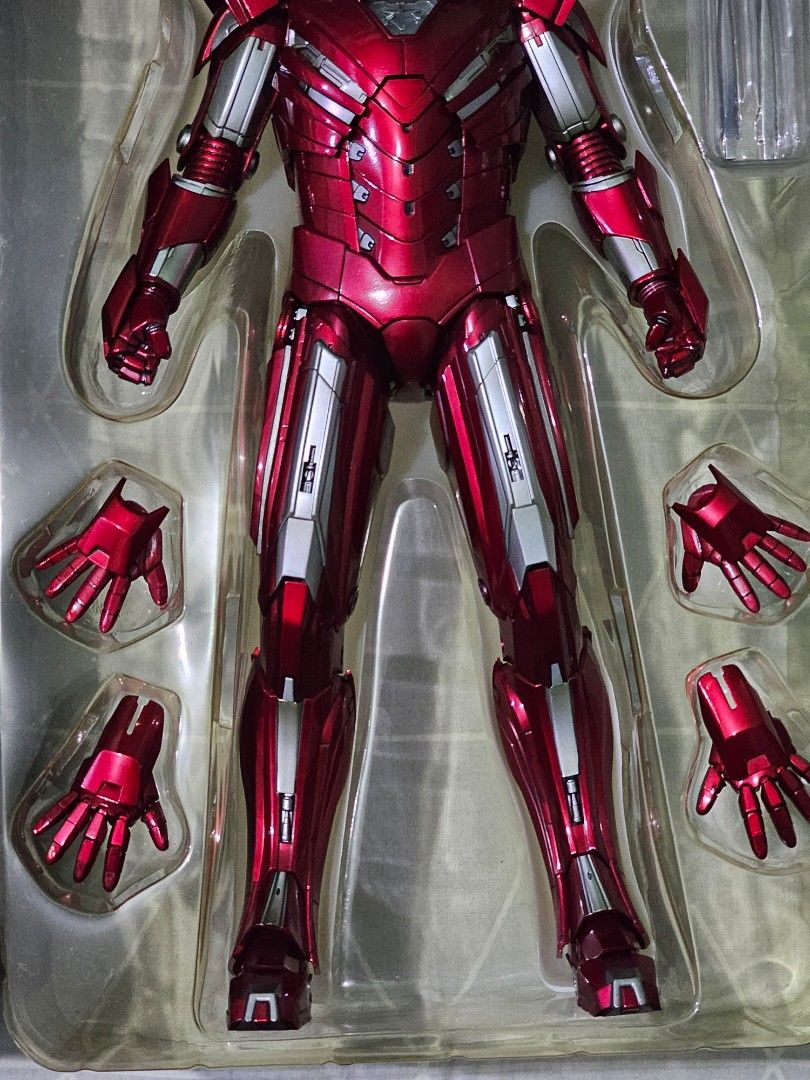 HOT TOYS Iron Man Silver Centurion 1/6 scale, Hobbies & Toys, Toys ...