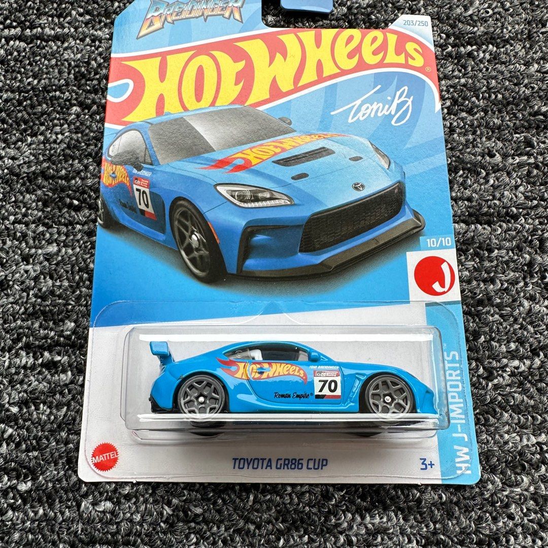 HOT WHEELS Toyota GR86 Cup, Hobbies & Toys, Toys & Games on Carousell
