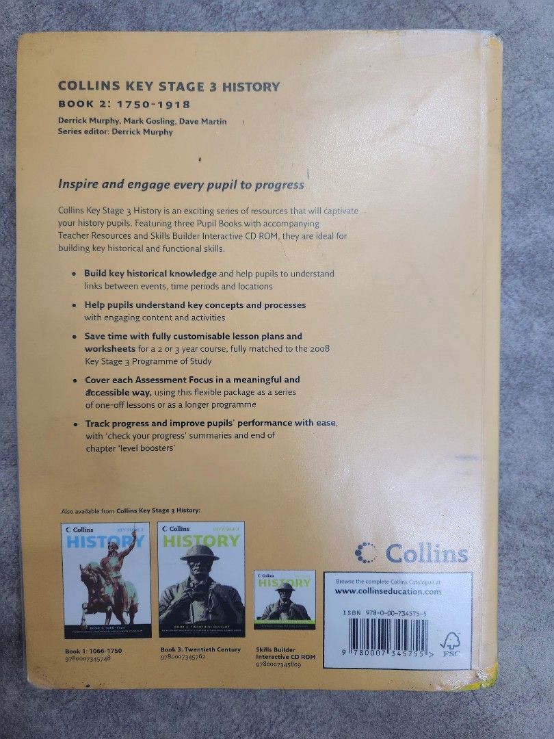 IGCSE History Key Stage 3, Hobbies & Toys, Books & Magazines, Textbooks ...