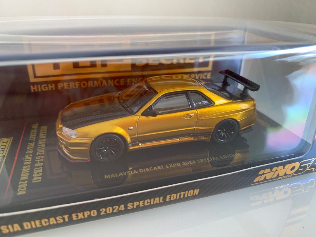 Inno64 Nissan GT-R r34 MDX 2024, Hobbies & Toys, Toys & Games on Carousell