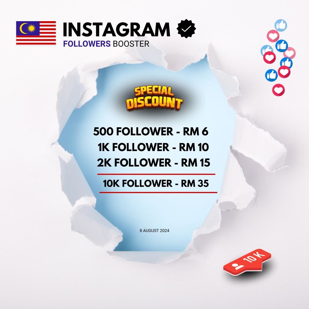 INSTGRAM FOLLOWER - CRAZY PROMO !, Everything Else, Others on Carousell