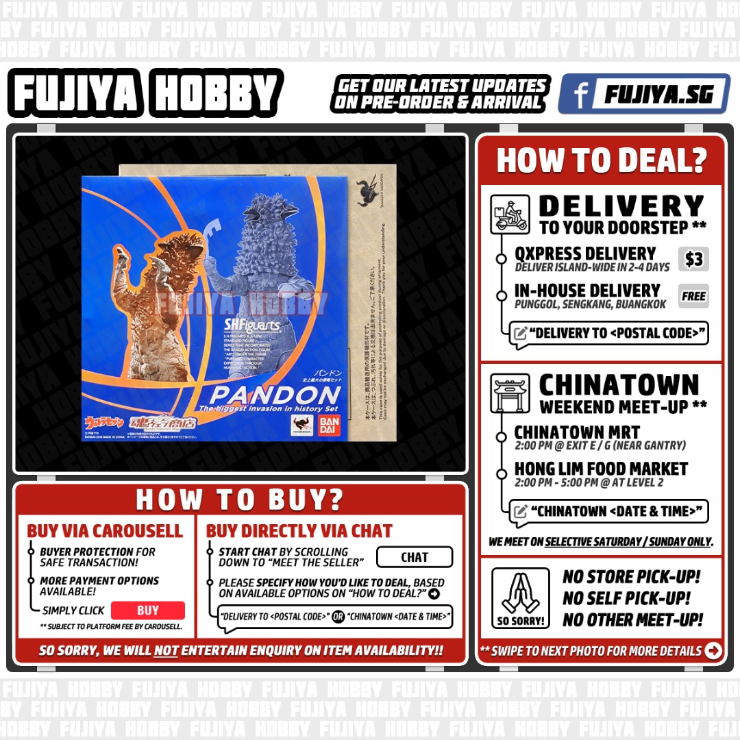 [IN-STOCK, LAST-1!!] S.H. Figuarts [SHF Ultraman Kaiju / Monster ...