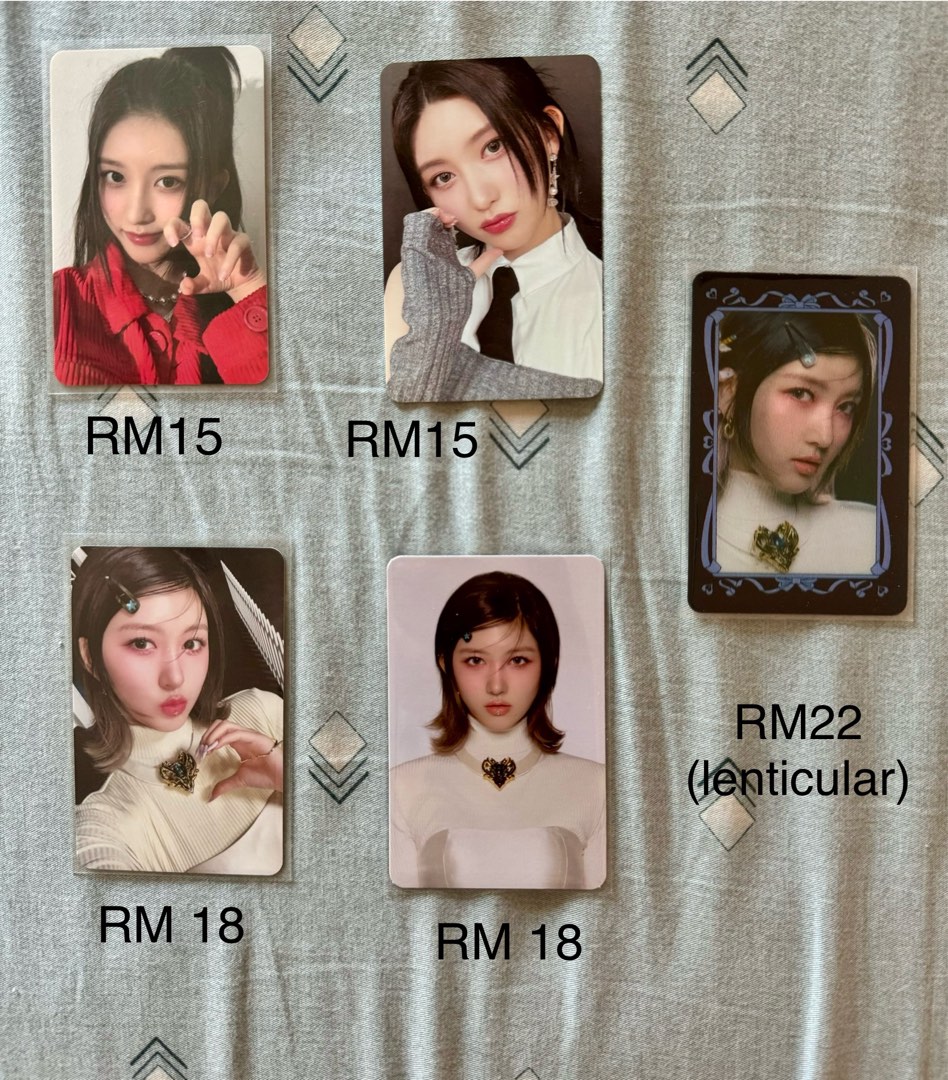 IVE Gaeul Photocards, Hobbies & Toys, Collectibles & Memorabilia, K ...