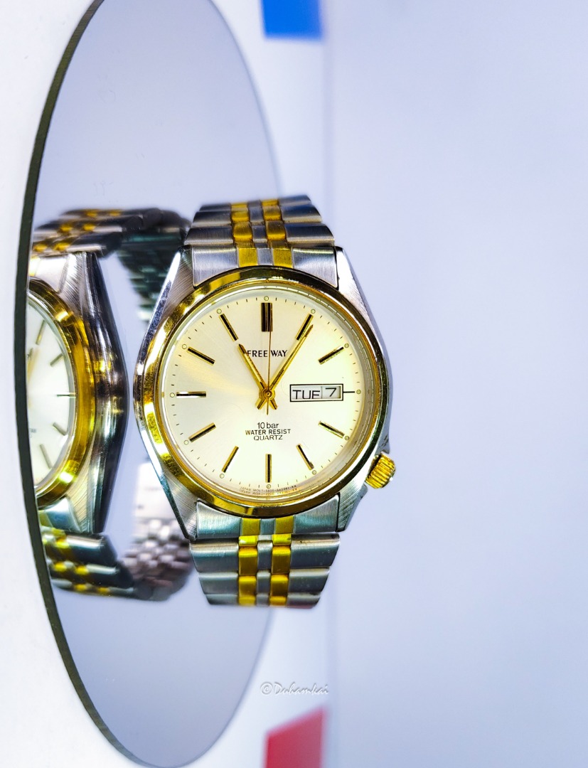 Jam Citizen Free Way Gold JDM Quartz Not Seiko Casio Orient Alba ...