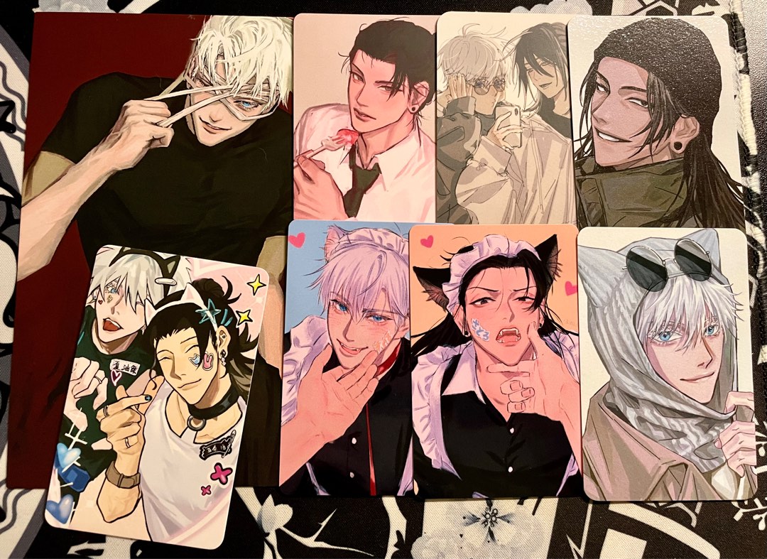 JJK Jujutsu Kaisen Gojo Geto Fanart Photocard Postcard Set, Hobbies ...