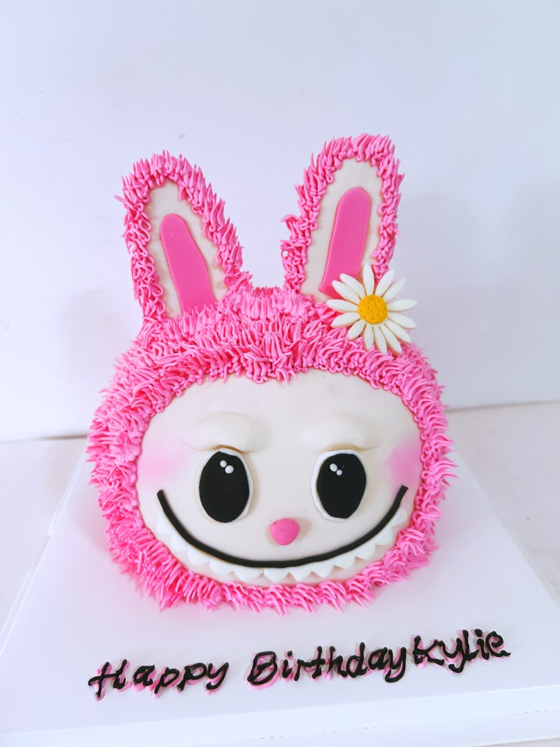 Labubu birthday cake, Food & Drinks, Homemade Bakes on Carousell