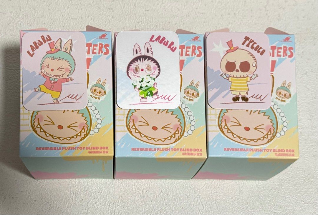 Labubu the monster party key chain, Hobbies & Toys, Toys & Games on ...