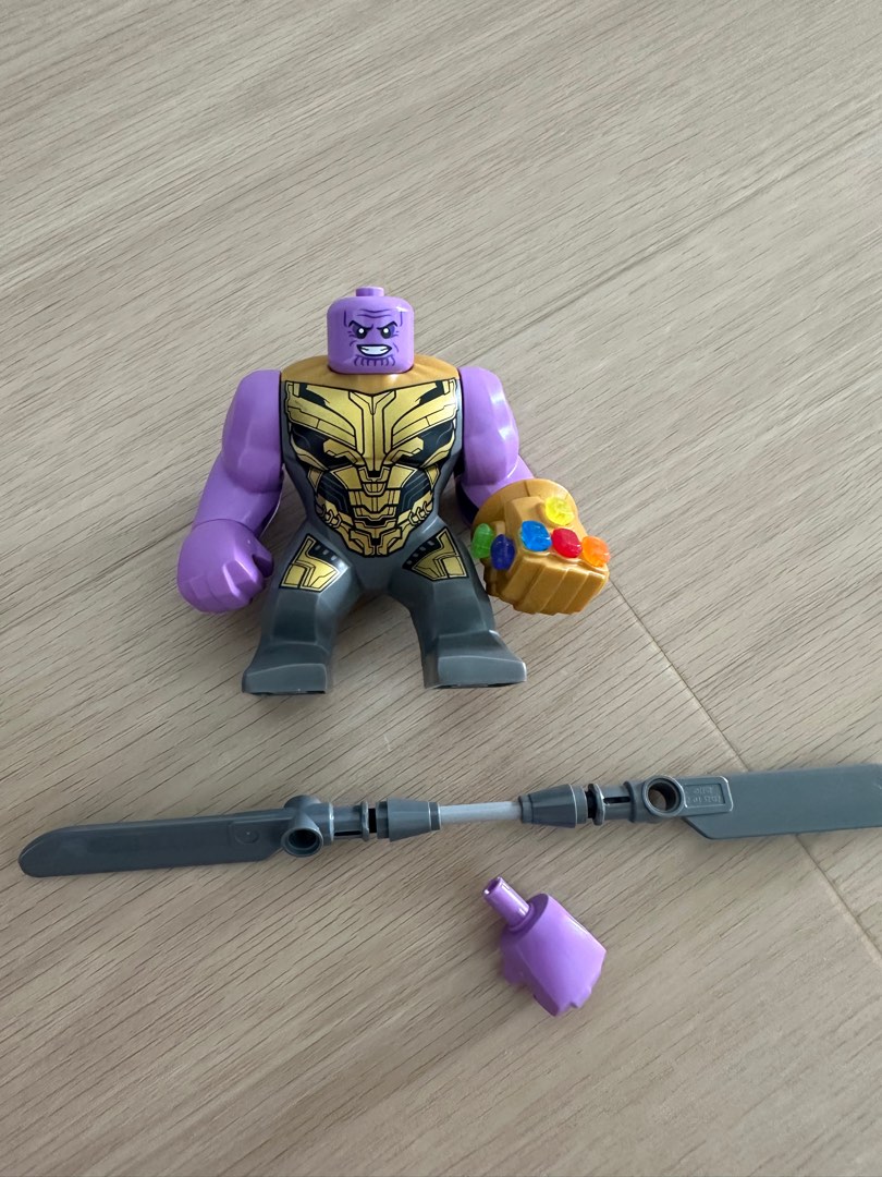 Lego Agengers Thanos with infinity Gauntlet Minifig, Hobbies & Toys ...