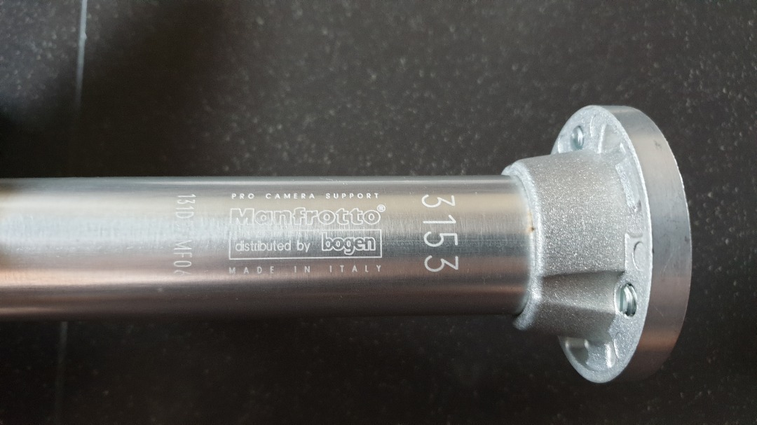 Manfrotto 3153(now known as 131DD) Tripod Accessory Arm for Four Heads ...