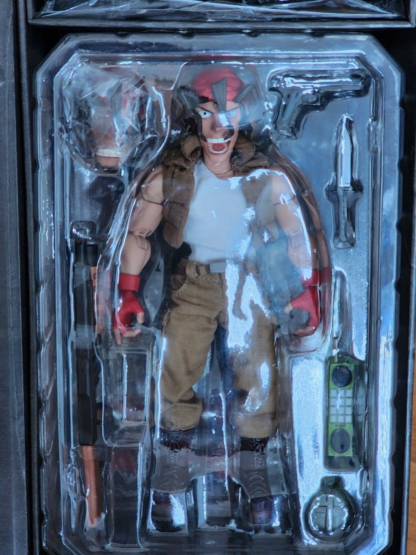 Metal slug tunshi studio figure Ralph snk king fighters mezco 1/12 ...