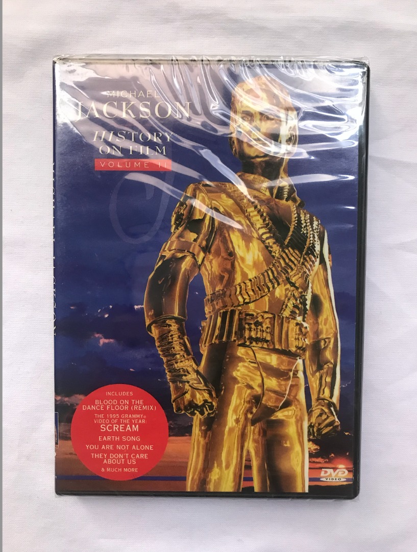 Michael Jackson 'HIStory on Film Volume 2' DVD, Hobbies & Toys, Music ...