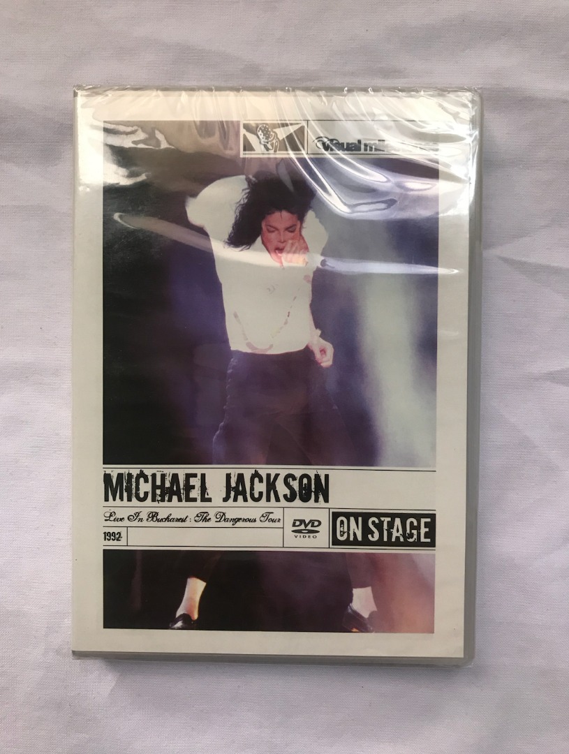 Michael Jackson 'Live In Bucharest:The Dangerous Tour' DVD, Hobbies & Toys, Music & Media, CDs ...