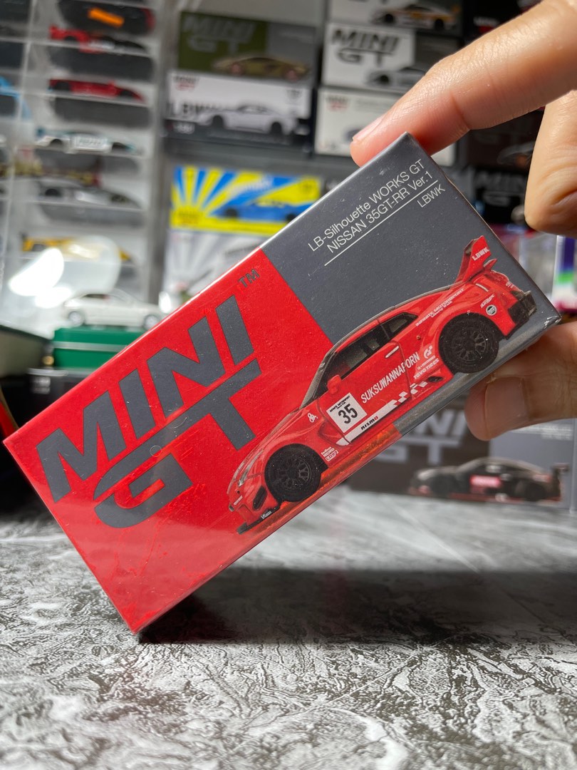 Mini gt #311 R35 LB SIHOUETTE WORKS gt nissan r35 LBWK, Hobbies & Toys ...